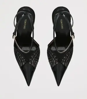 TOM FORD Lace-detail Pumps 105