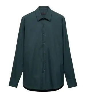 Prada Stretch-cotton Slim Shirt