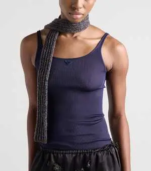Prada Silk-knit Tank Top