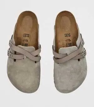 BIRKENSTOCK Suede Blair Clogs