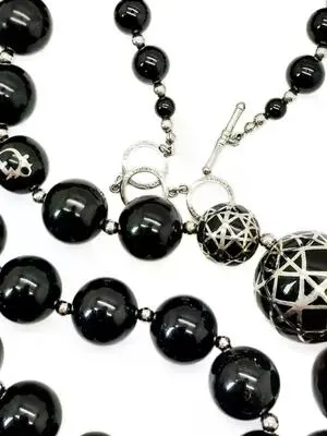 Dior 2000s Cannage Necklace Jewellery Set