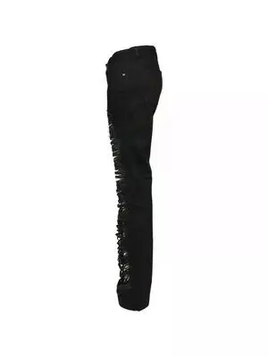 BOHEMSEO Distressed Semi-bootcut Jeans