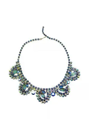 JENNIFER GIBSON JEWELLERY 1950s Leaf-motif Jewellery Set - Silver