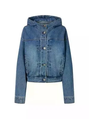 STUDIO TOMBOY Hooded Denim Jacket