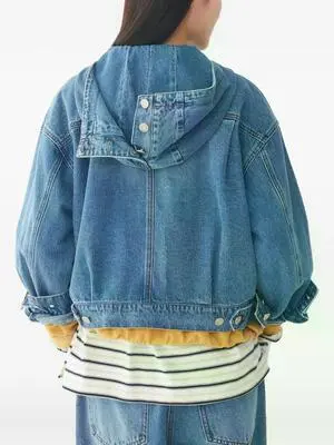STUDIO TOMBOY Hooded Denim Jacket