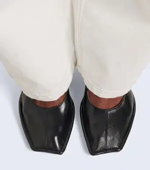 MAISON MARGIELA Piped Leather Pumps