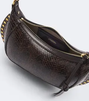 Isabel Marant Étoile Oskan Small Leather Shoulder Bag - Brown