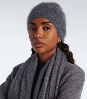 LISA YANG Brushed Cashmere Beanie