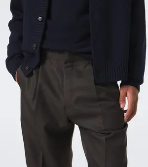 Incotex Virgin Wool Straight Pants