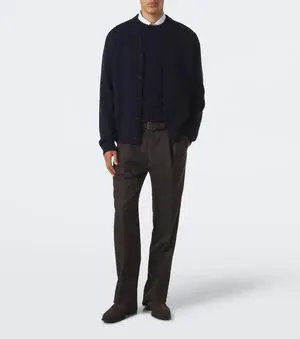 Incotex Virgin Wool Straight Pants