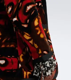 Dries Van Noten Printed Cotton-blend Blazer