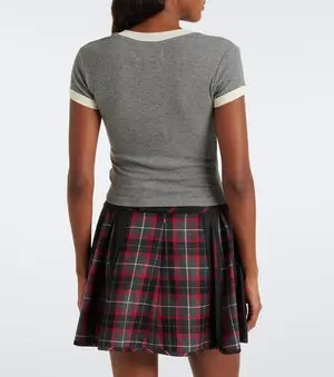 VIVIENNE WESTWOOD Baby Lima Ribbed-knit T-shirt