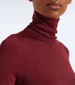Wolford Colorado Turtleneck Jersey Bodysuit