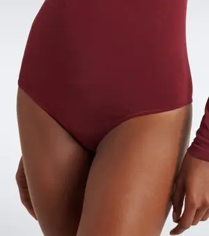 Wolford Colorado Turtleneck Jersey Bodysuit