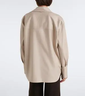 Agnona Embellished Wool Shirt