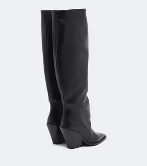 SOULIERS MARTINEZ Nevada Leather Knee-high Boots