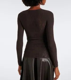 Wolford Infinite Floral Lace Top