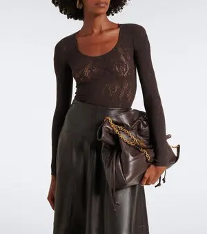 Wolford Infinite Floral Lace Top