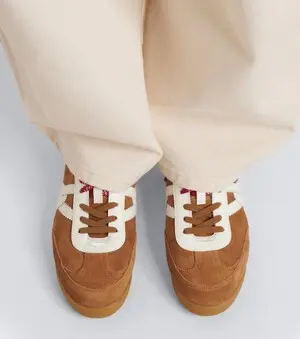 Veronica Beard Nicoline Suede Mules