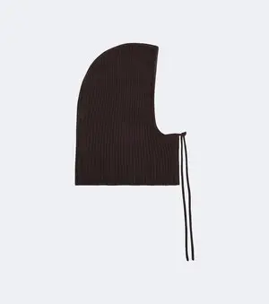 YVES SALOMON Ribbed-knit Cashmere Balaclava