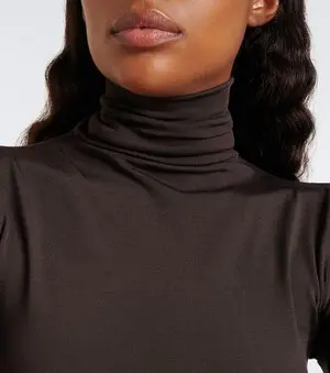 Wolford Colorado Turtleneck Jersey Bodysuit