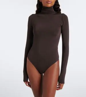 Wolford Colorado Turtleneck Jersey Bodysuit