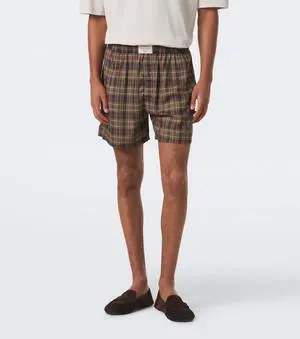 Acne Studios Plaid Shorts