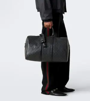 Gucci Gg Essence Classic Medium Canvas Duffel Bag
