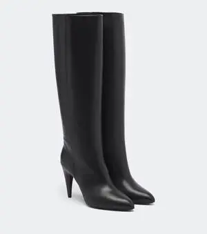 Isabel Marant Étoile Jany Leather Knee-high Boots - Black