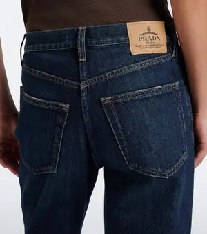 Prada Mid-rise Straight Jeans