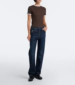 Prada Mid-rise Straight Jeans