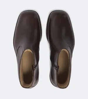 LEMAIRE Leather Ankle Boots