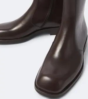 LEMAIRE Leather Ankle Boots