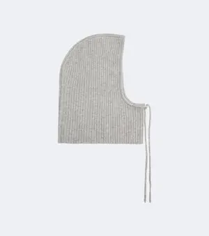 YVES SALOMON Ribbed-knit Cashmere Balaclava