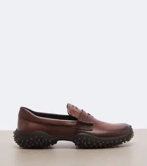 Miu Miu Leather Loafers