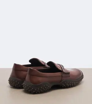Miu Miu Leather Loafers