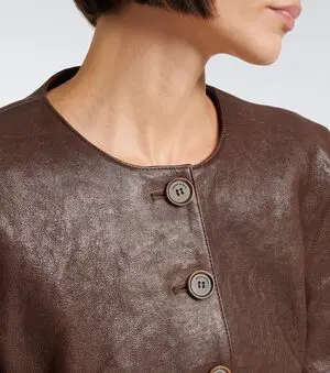 Magda Butrym Leather Jacket