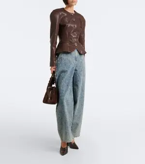 Magda Butrym Leather Jacket