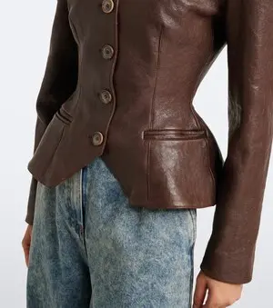Magda Butrym Leather Jacket