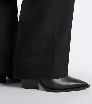 SOULIERS MARTINEZ Vegas Leather Ankle Boots