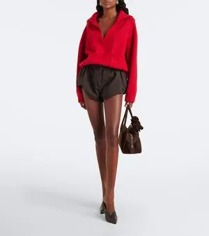 Magda Butrym Wool And Cashmere Polo Sweater