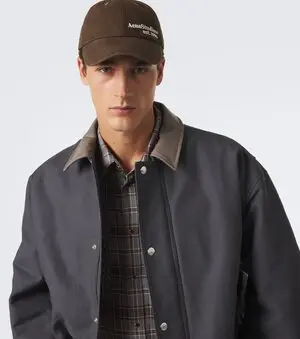 Acne Studios Logo Embroidered Baseball Cap