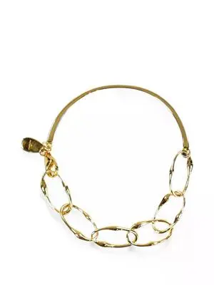LE MANDORLE Lena Link-chain Bracelet - Gold