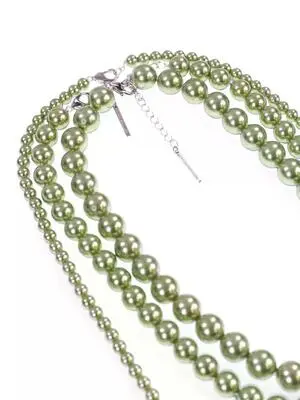 YELLOWSWALLOW Deep Pearl Necklaces