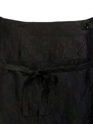 BOHEMSEO Draped Asymmetric Mini Dress