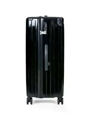 LUFLY Ribbed Suitcase - Black