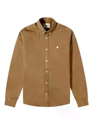 Carhartt Work In Progress Cotton Shirt - Brown