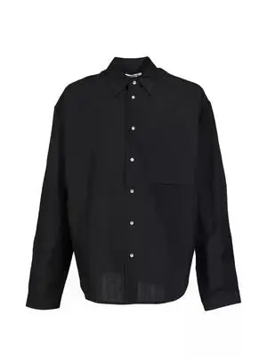 BIBLIOTHERK Patch-pocket Long-sleeve Shirt