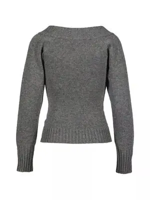 BOHEMSEO V-neck Pullover - Grey