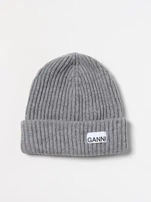 GANNI Ganni Beanie Grey
